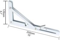 China Nonstandard Stainless Steel L Angle Bracket for Wall Mounting Shelf ISO9001 Rohs CE for sale