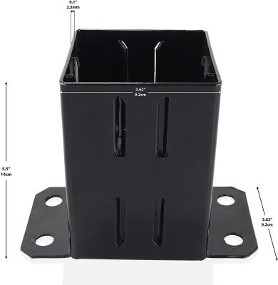 China Q235B Materials Avaliable Metal Pergola Kits with Electrophoretic Coating 4x4 Brackets for sale