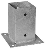 China Sample Offered Oem Odm Metal Post Base Pergola Corner Bracket for 4x4 Wood Posts for sale