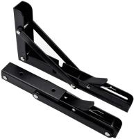 China Max Load 500lb Floating Wall Mounted Shelf Bracket for Space Saving Triangle Bracket for sale