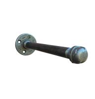 China Functional Design Multifunctional Iron Pipe Wall Hook Storage Holders Racks Solution for sale
