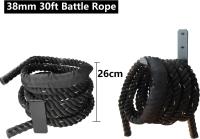 China Wall Mounted Steel Battle Rope Holder for Exercise Rope Storage Home and Commercial Gym for sale