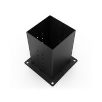 China Modular Pergola Post Base Brackets 2mm Thickness for Strong Steel Mount Bracket for sale