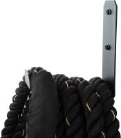 China Sturdy 20CM-50CM Battle Rope Storage Hanger Wall Mount for Fitness Accessories Storage for sale