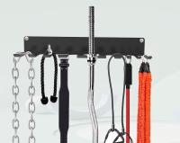 China ISO9001 Rohs CE Wall Mount Gym Rack for Resistance Band and Barbells Storage Bracket for sale