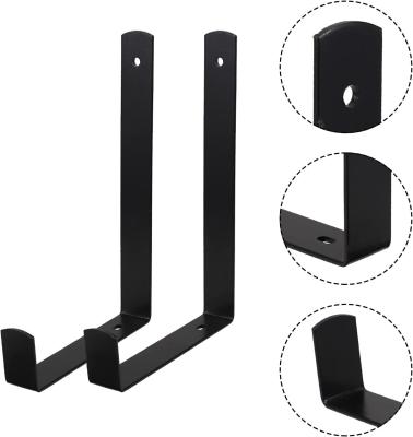 China Standard Balcony Hanging Hooks Flower Window Box Brackets for Balcony Decoration for sale