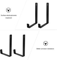China Standard Balcony Hanging Hooks Flower Window Box Brackets for Balcony Decoration for sale