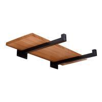 China Custom Wall Mounted Retro Decor Shelf Hardware Brace Square Pipe Mounting Bracket for sale