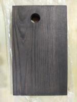 China Rustic Wooden Shelf and Powder Coated Cast Iron Pipe for Home Hotel Bathroom Hardware for sale