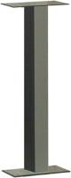 China Galvanized Steel Black Post Wall Mount Mailbox for Wall Mounted Residential Townhouse for sale