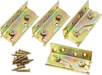 China Effortlessly Connect Your Wooden Bed Frame with Heavy Duty No-Mortise Bed Rail Connectors for sale
