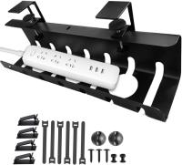China Organize Your Wires with Office Under Desk Cable Management Tray No Drill Needed for sale
