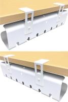 China Say Hello to a Clean and Organized Workspace with Q235B Under Desk Cable Management Tray for sale