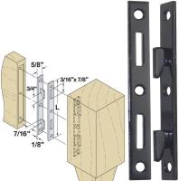 China Durable Wood Bed Bracket Slat Connector for Heavy Duty Wrought Steel Bed Construction for sale
