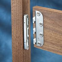 China Versatile Steel Bed Rail Corner Brackets for Furniture Customers' Favorite for sale