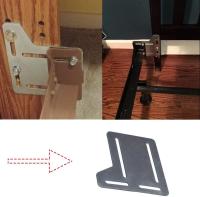 China Standard Raised Bed Fitting Bracket Turning Work Process and Metal Corner Bed Rail for sale
