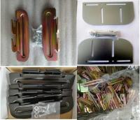 China Standard Raised Bed Fitting Bracket Turning Work Process and Metal Corner Bed Rail for sale