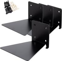 China Detachable Metal Floating Bookshelf for Home Library Heavy Duty and Modern Design for sale