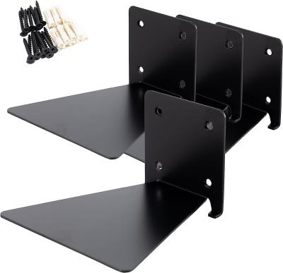 China Detachable Metal Floating Bookshelf for Home Library Heavy Duty and Modern Design for sale