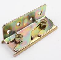 China Metal Flat Hook Bracket Bed Connector Screw and Bolt for Heavy Duty Applications for sale