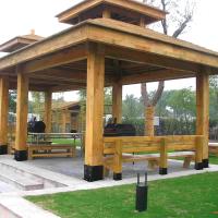 China Enhance Your Outdoor Area with Nonstandard Wood Deck Fence Post Base Pergola Brackets for sale