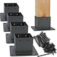 China Enhance Your Outdoor Area with Nonstandard Wood Deck Fence Post Base Pergola Brackets for sale