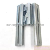 China Silver Zinc Plated Swivel Bed Frame Hinge Bracket for Metal Headboard Hooks Conversion for sale