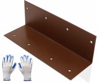 China 4mm/6mm Thickness Steel Corner Brace L Corner Bracket Joint for Wood Cabinets Furniture for sale