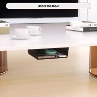 China Functional Design Under Table Storage Shelf for Adjustable Stand Up Table Organizer for sale