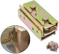 China 86mm*26.5mm*33mm Metal Wooden Bed Hardware Parts Hooks for Furniture Accessories for sale