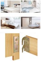 China 86mm*26.5mm*33mm Metal Wooden Bed Hardware Parts Hooks for Furniture Accessories for sale