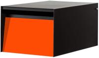 China All-Season Matte Black Townhouse Outside Mailboxes with Practicality and Convenience for sale