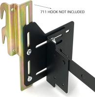 China 2.5mm Thickness Heavy Duty Bed Retrofit Board Bed Frame Bracket Adapter for Headboard for sale