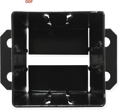 China Nonstandard Heavy Duty 4x4 Concrete Anchors for Securing Wood Fence Post Mailbox Base for sale