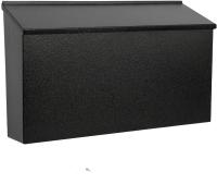 China Townhouse Steel Wall Mount Mailbox Customized Mail Box 8 Party Outdoor Black Steel Bracket for sale