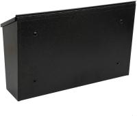 China Townhouse Steel Wall Mount Mailbox Customized Mail Box 8 Party Outdoor Black Steel Bracket for sale