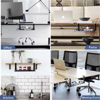 China Sturdy Office Under Desk Cable Management Tray for Adjustable Storage Holders Racks for sale