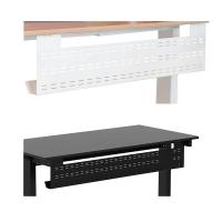 China Long Metal Under Desk Cable Organizer Tray for Perfect Standing Desk Cable Management for sale