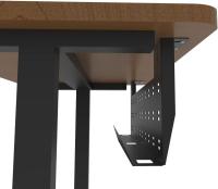China Long Metal Under Desk Cable Organizer Tray for Perfect Standing Desk Cable Management for sale