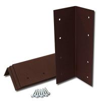 China Powder Coated Easy Assembly Raised Garden Bed Corner Bracket Connectors in Aluminum for sale