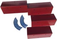 China Furniture Set of 4 Raised Garden Bed Corner Brackets Made of Stainless Steel and Aluminum for sale