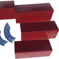 China 16mm Raised Fence Outdoor Garden Bed Corner Bracket Connect Metal Raised Planting Bed for sale