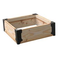 China Sturdy Plant-Container Corner Brackets for Raised Garden Bed Customizable Construction for sale