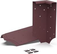 China Silver Raised Garden Bed Corner Brackets Heavy Duty L Bracket for Custom Structures for sale