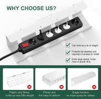 China Installation Type Standing Type Cable Tray for Under Desk Office Living Room 43cm for sale