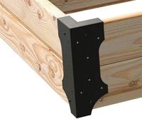 China Standard Garden Bed Fixing Mending Connector Brackets for Reinforcing Wood Furniture for sale