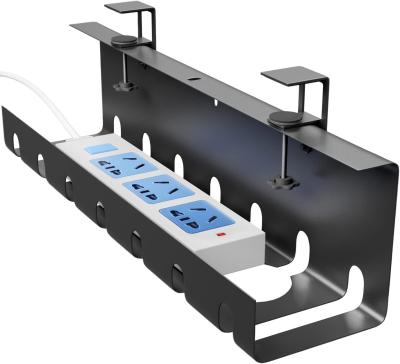 China Sample Offered 1mm Powder-Coated Steel Cable Duct Desk for Neat Cable Organization for sale