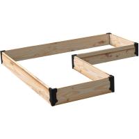 China 90 Degree Angle Punching Corner Bracket for Rust Resistant Iron Garden Corner Brackets for sale