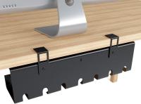 China Sample Offered 1mm Powder-Coated Steel Cable Duct Desk for Neat Cable Organization for sale