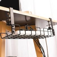 China Adjustable Cable Management Tray for Neat and Tidy Under Desk Space 390x160x125mm for sale